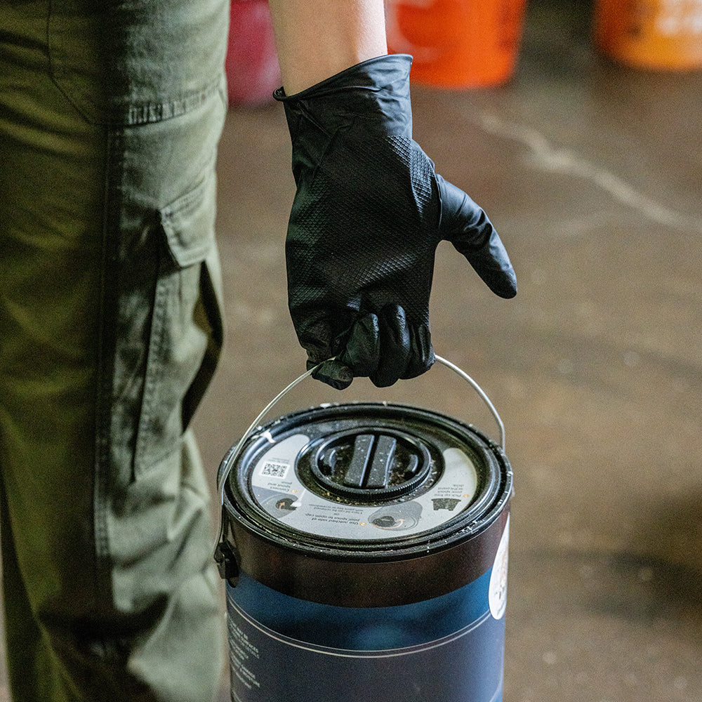TRACTION GRIP® HEAVY DUTY DISPOSABLE NITRILE – Gorilla Grip Gloves
